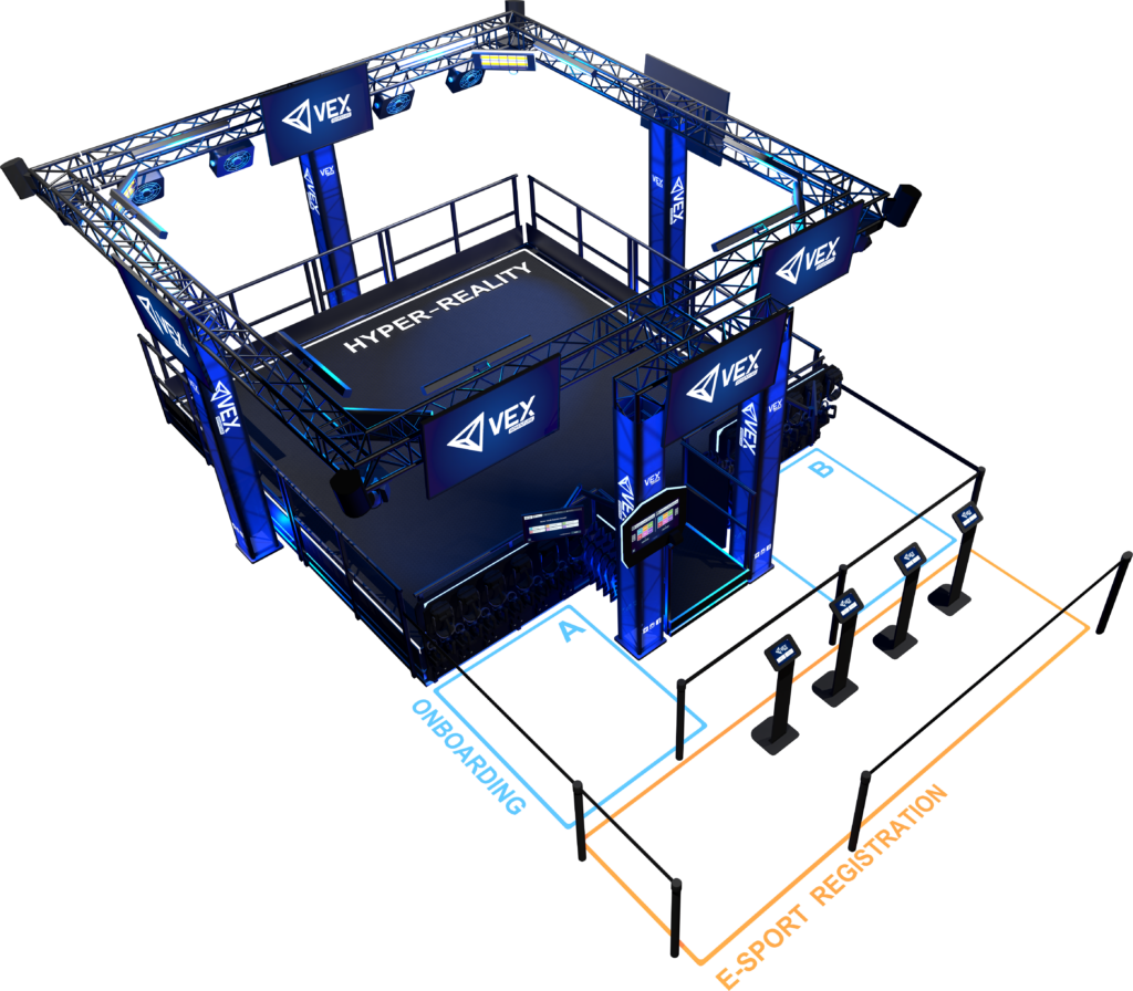 VEX Adventure | 4D freeroaming virtual reality